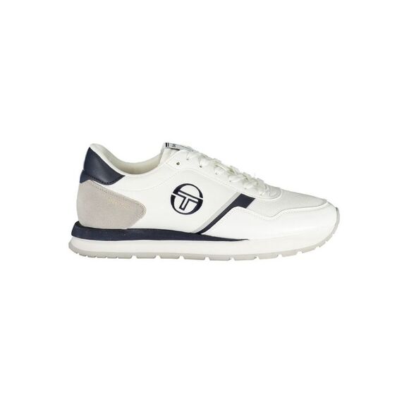 Sergio Tacchini | Shoes | Sergio Tacchini White Polyester Mens Sneaker ...